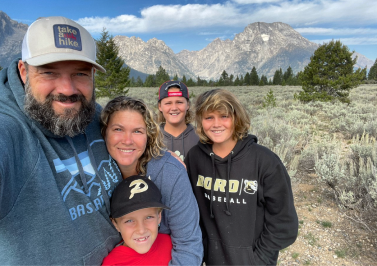 Behind the book, "Where Should We Camp Next? National Parks" with ...